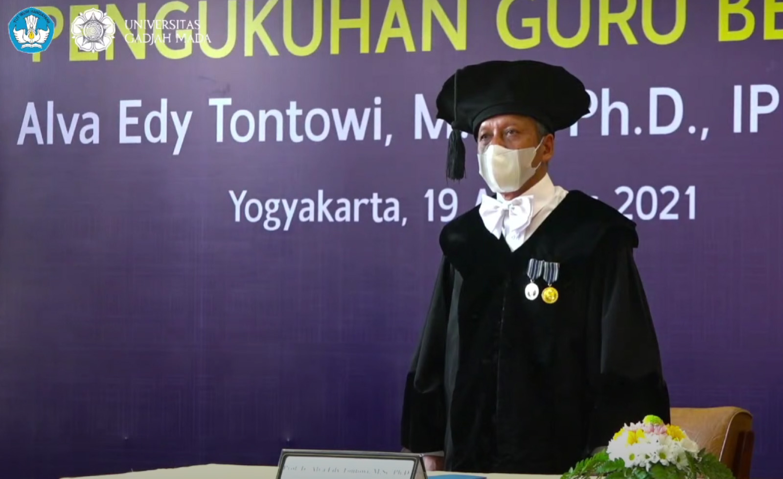 UGM Inaugurates New Professor of Industrial Engineering – DTMI