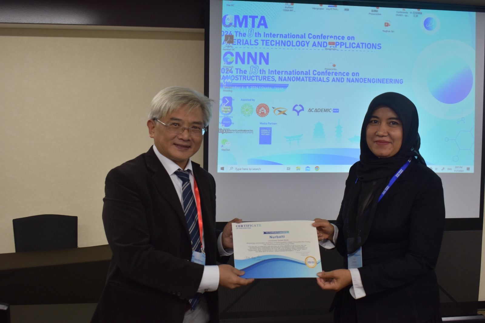 Mahasiswa Doktoral Teknik Mesin UGM Presentasikan Makalah di Jepang – DTMI