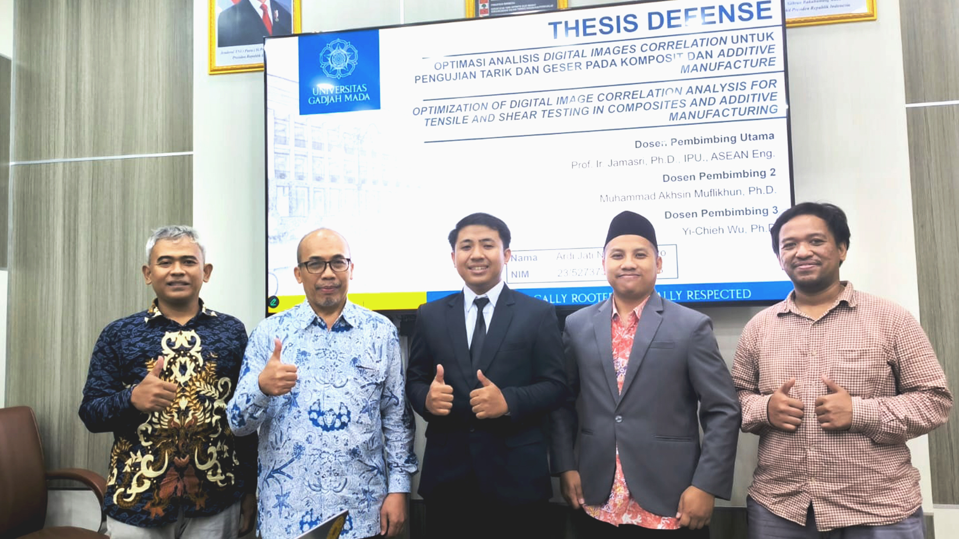 Ardi Soroti Optimasi Digital Image Correlation untuk Material Komposit ...