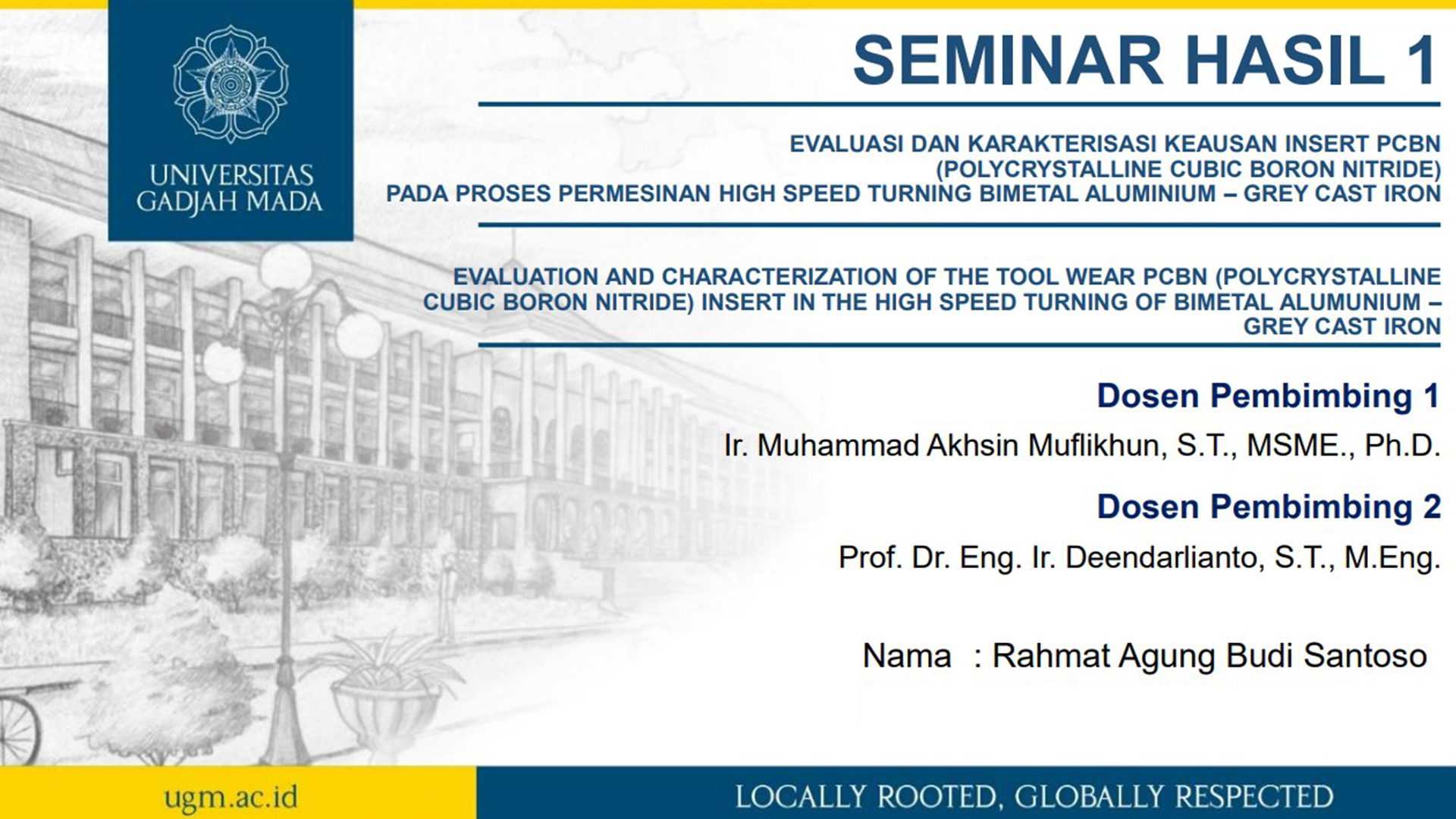Seminar Hasil Rahmat Agung: Analisis Keausan Insert PCBN pada Proses ...