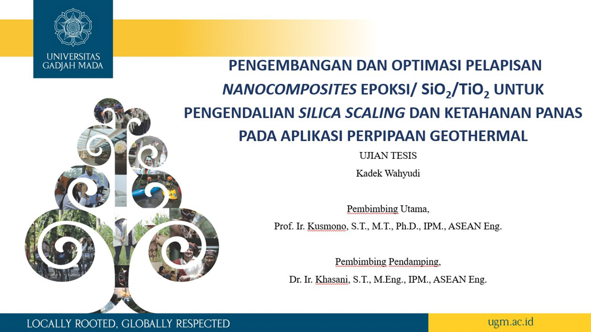 Kadek Kembangkan Nanocomposite Coating untuk sebagai Inovasi Energi ...
